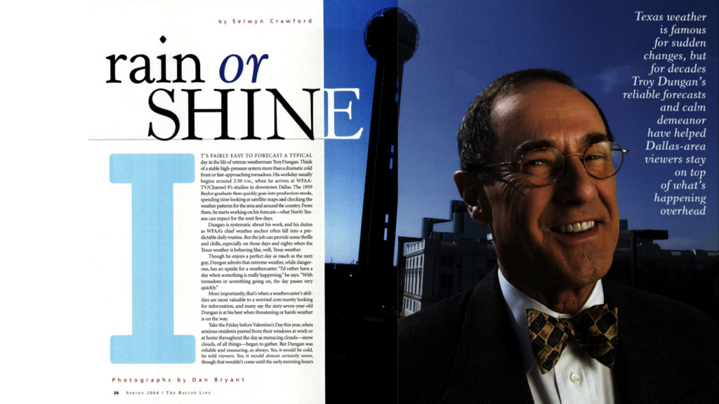 Rain or Shine - The Baylor Line