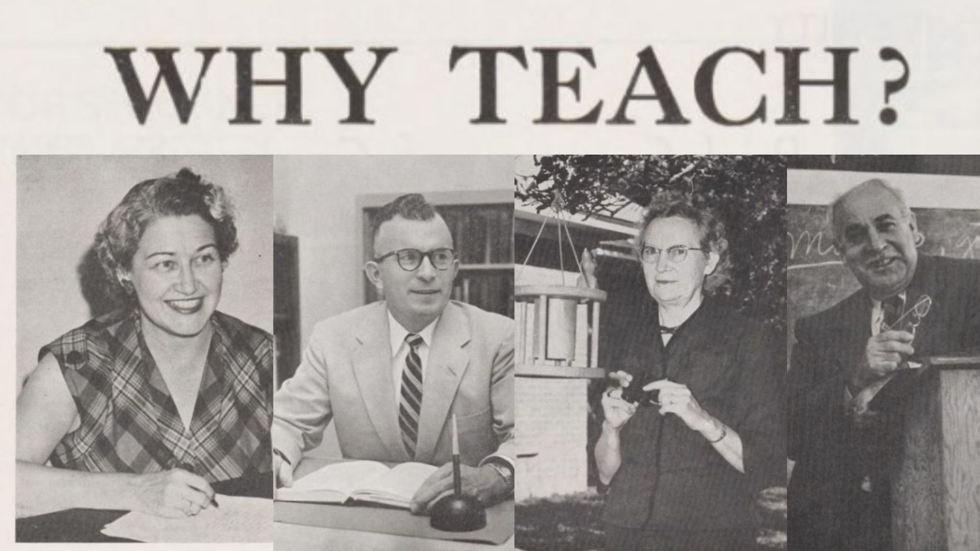 Why Teach? - The Baylor Line