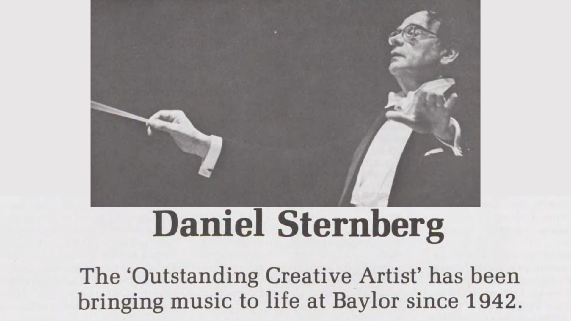 Daniel Sternberg - The Baylor Line